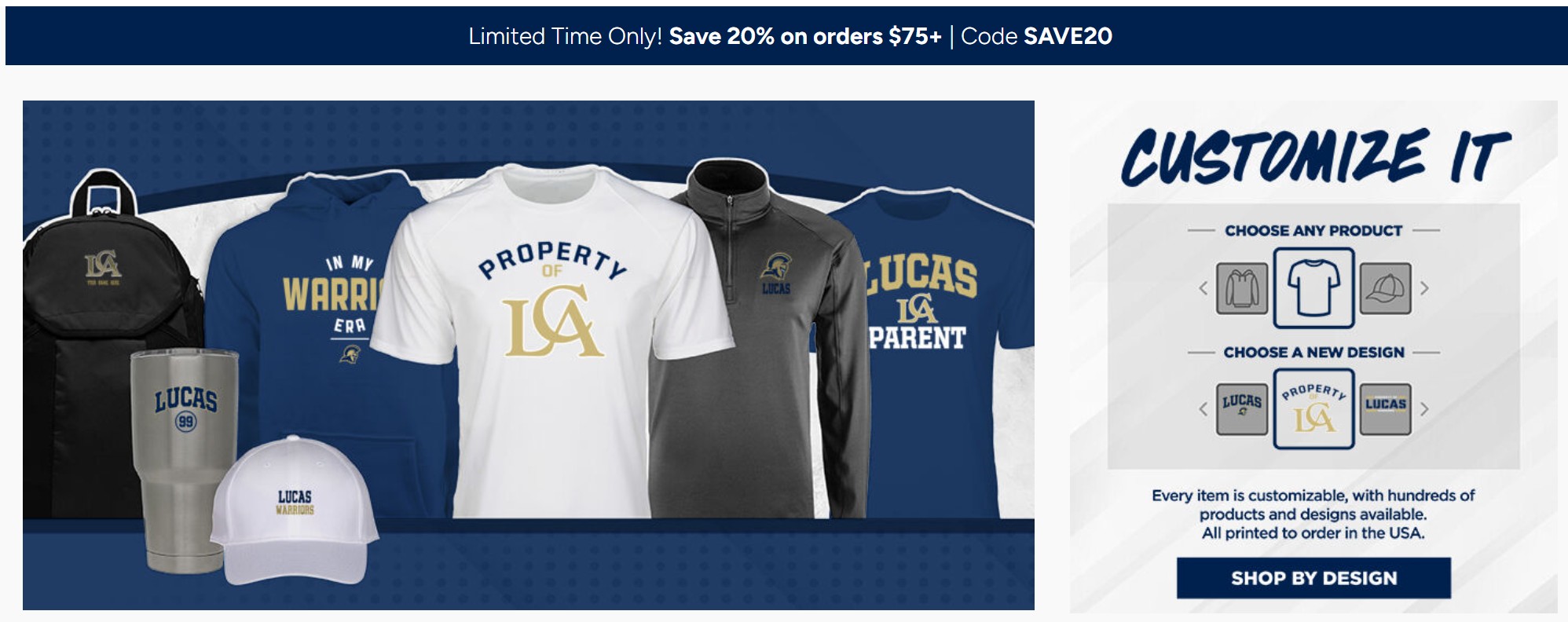 Merchandise – Lucas Christian Academy
